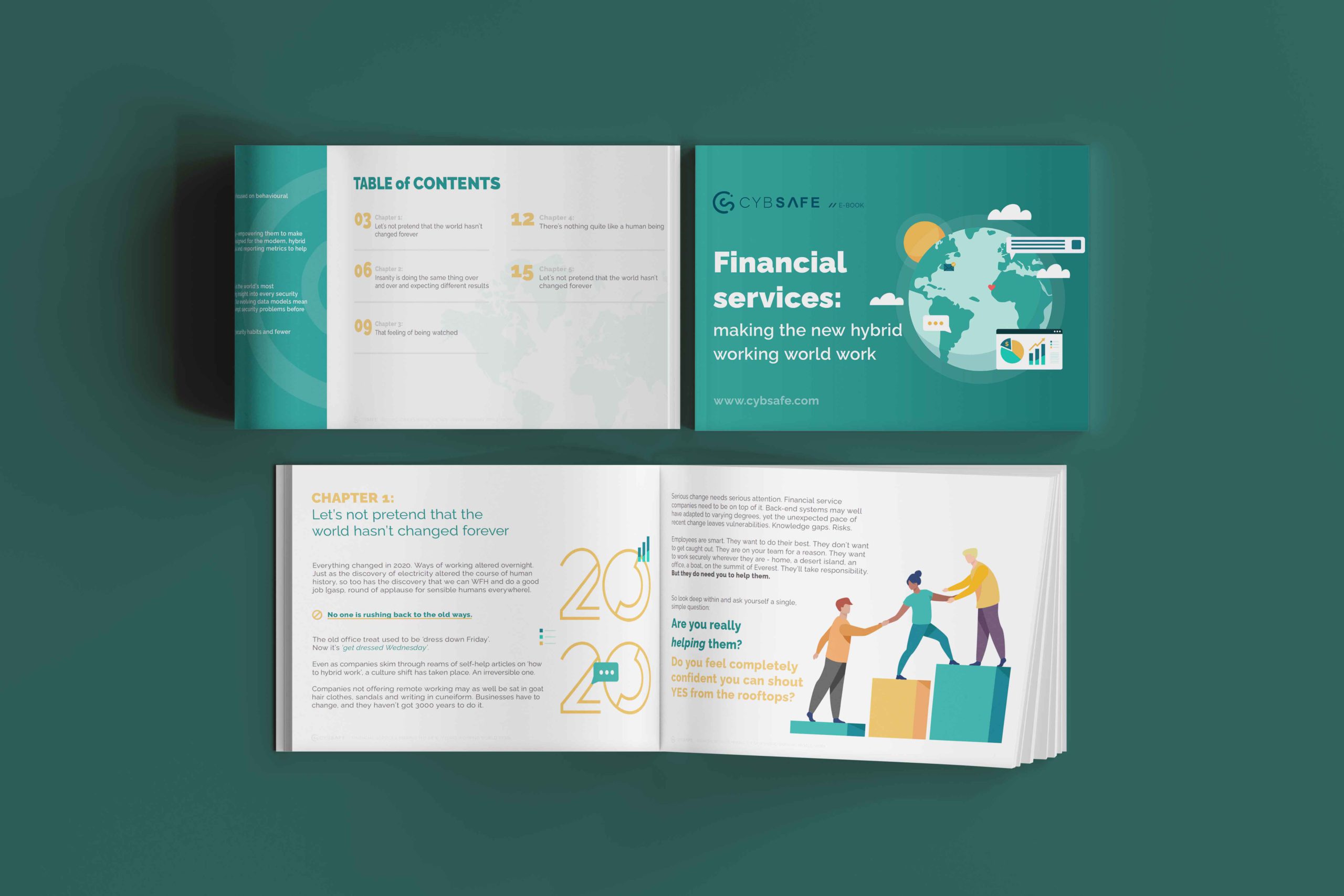 Financial services: making the new hybrid working world work – CybSafe