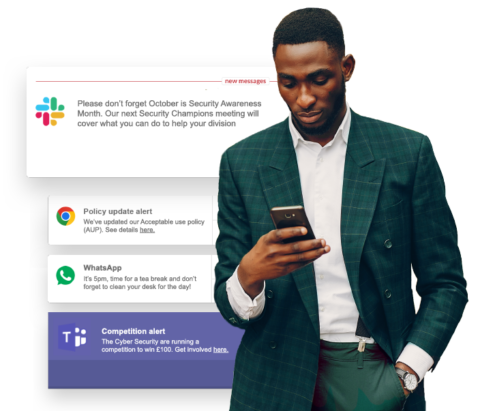 The right Cyber Security Awareness and Training Platform | CybSafe