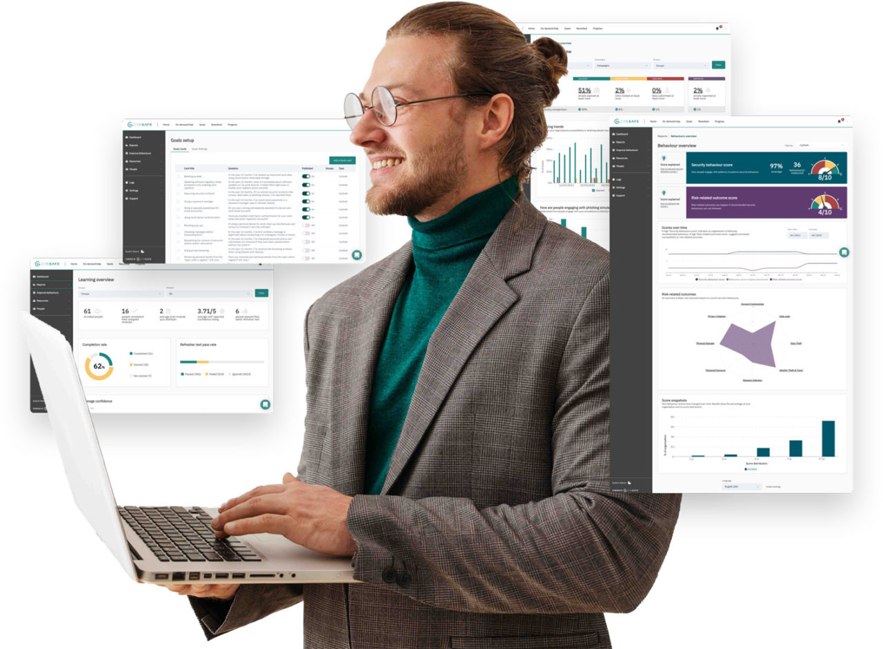 The right Cyber Security Awareness and Training Platform | CybSafe
