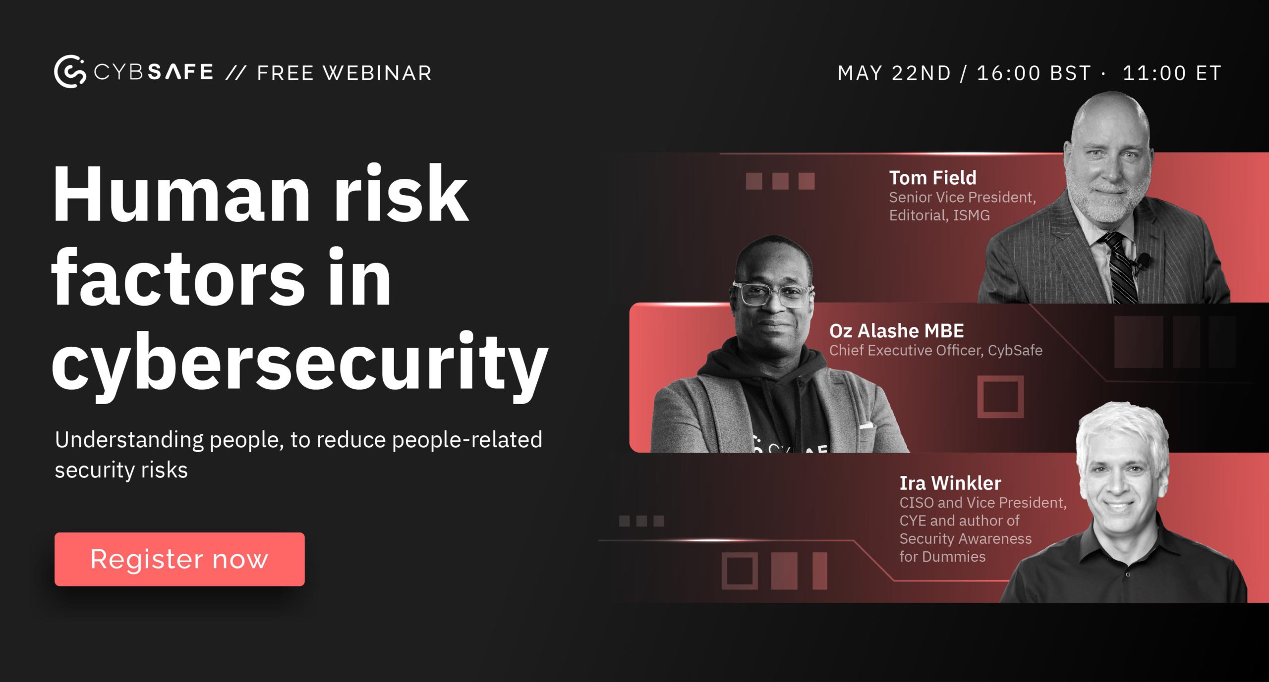 22 05 24 Free Webinar Human Risk Factors In Cybersecurity